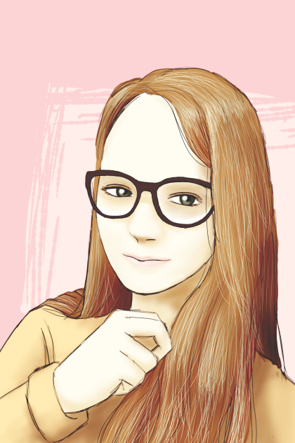 My friend，Katya - ibisPaint