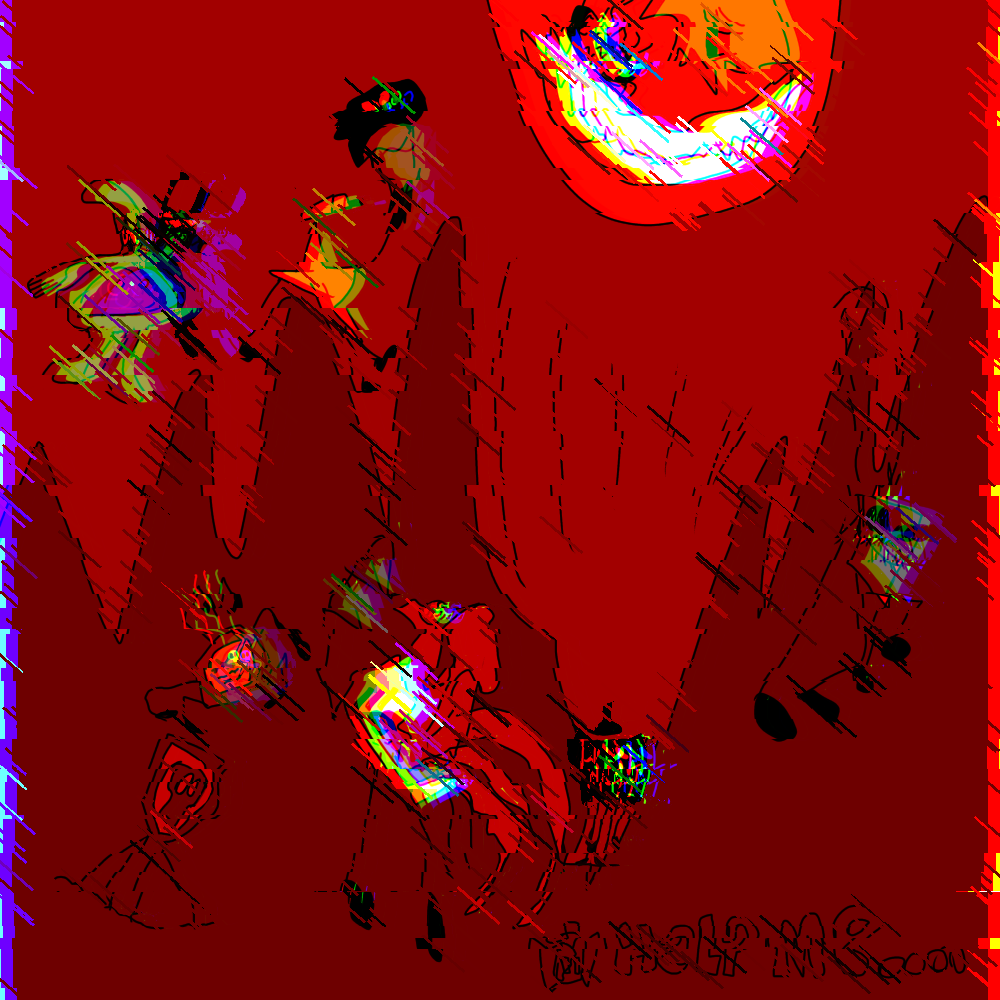 AGOS’S Glitched World. - ibisPaint