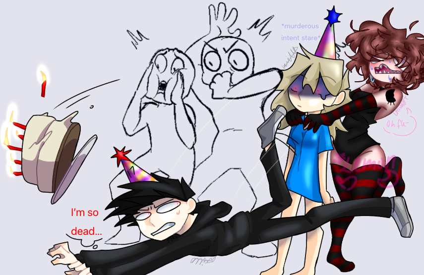 HABBY BIRTHDAY TOBY(collab for frens ) - ibisPaint