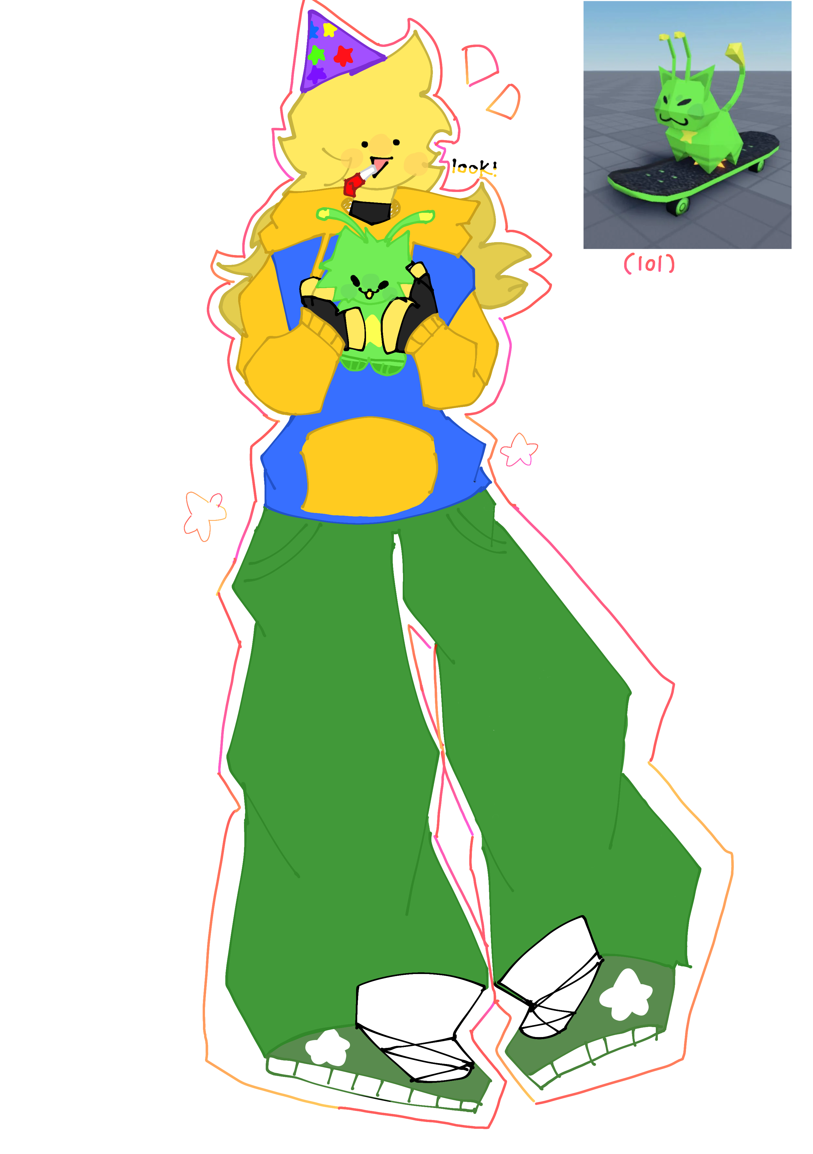 Two silly goobers - ibisPaint