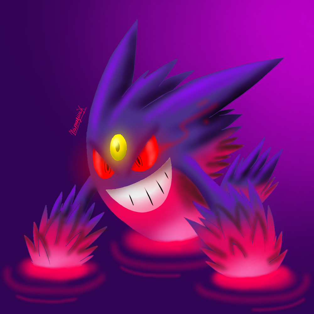 Mega Gengar! - ibisPaint