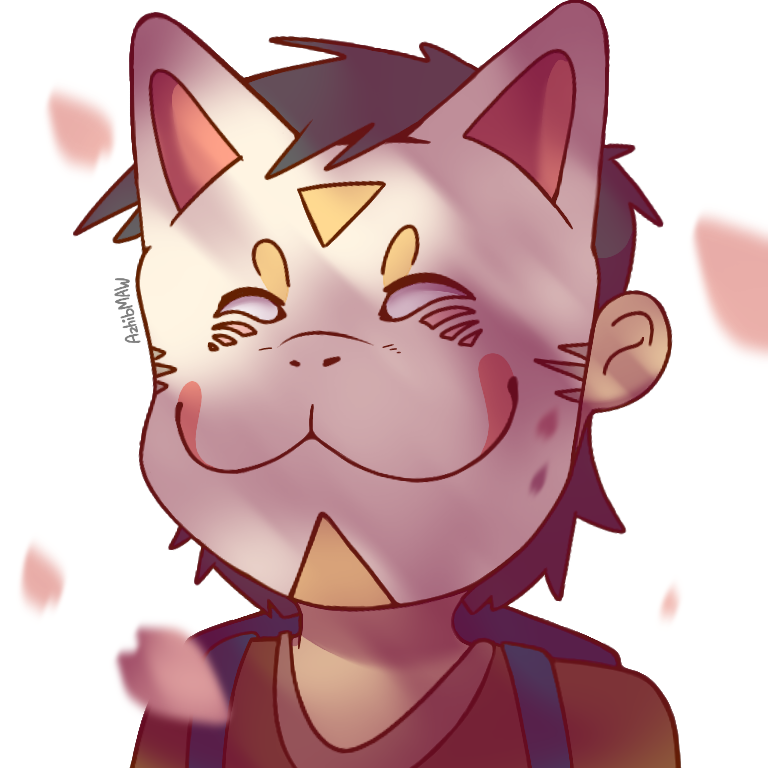 Kitsune Mask - ibisPaint