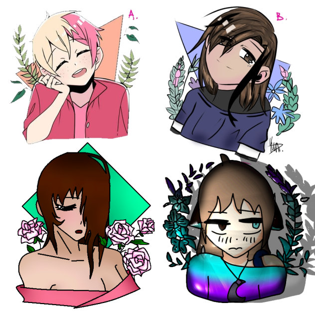 Flower Collab - ibisPaint