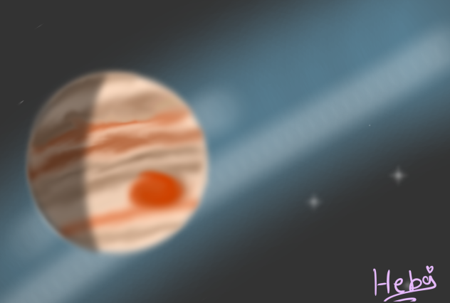 Planet Jupiter - ibisPaint