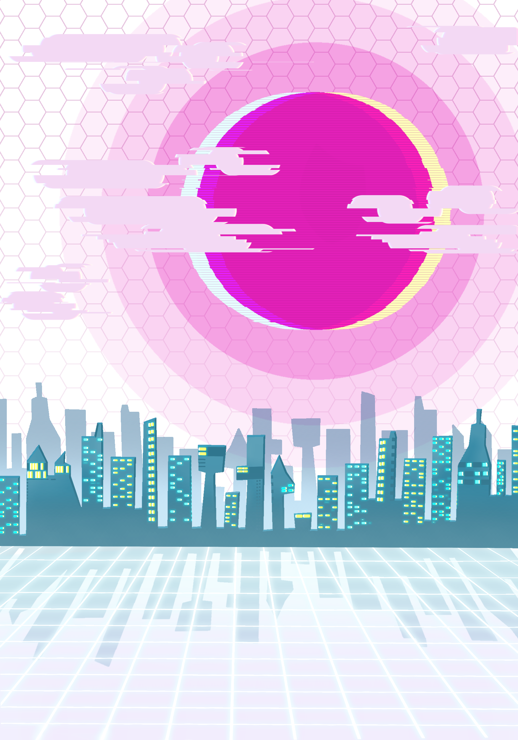 White Cyber City - ibisPaint