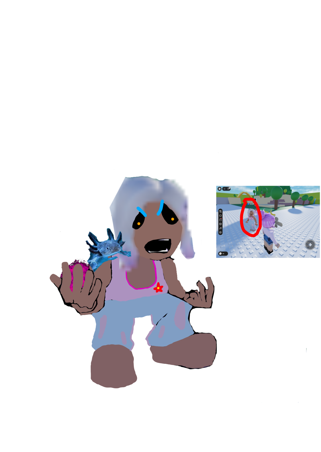 Angry Alexa - ibisPaint