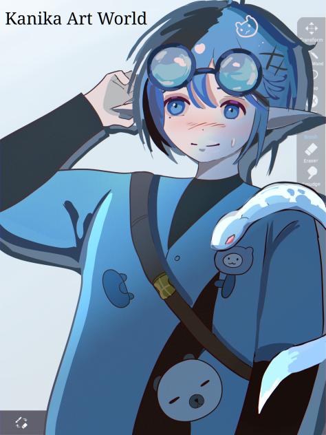 Blue 🩵🩵 - ibisPaint