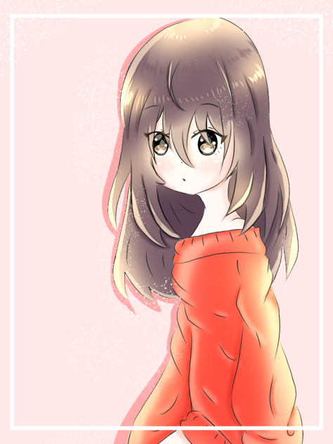 A pretty girl - ibisPaint