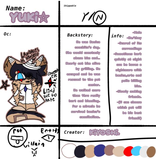 Yuki! (for pet center!) - ibisPaint