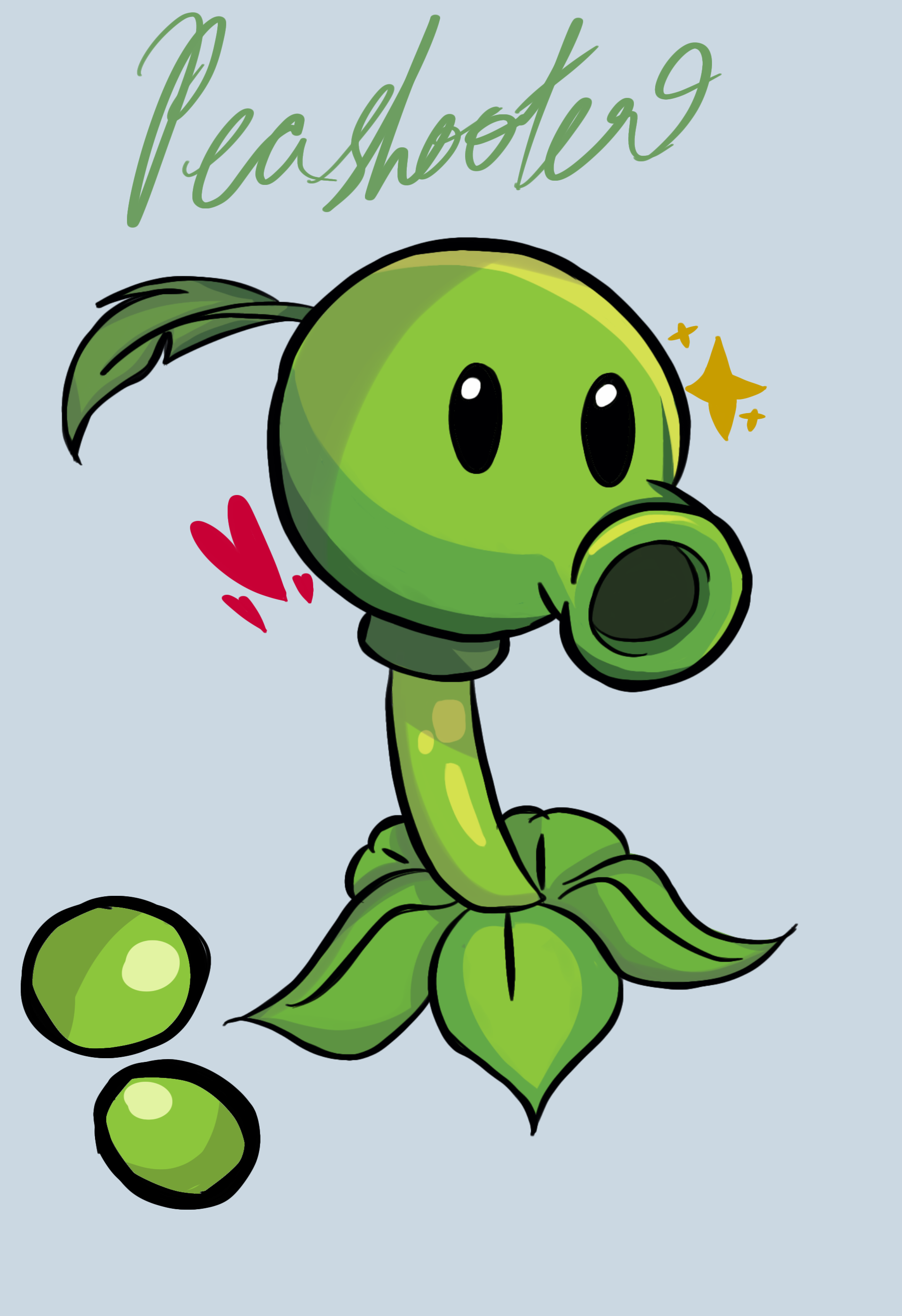 Peashooter - ibisPaint