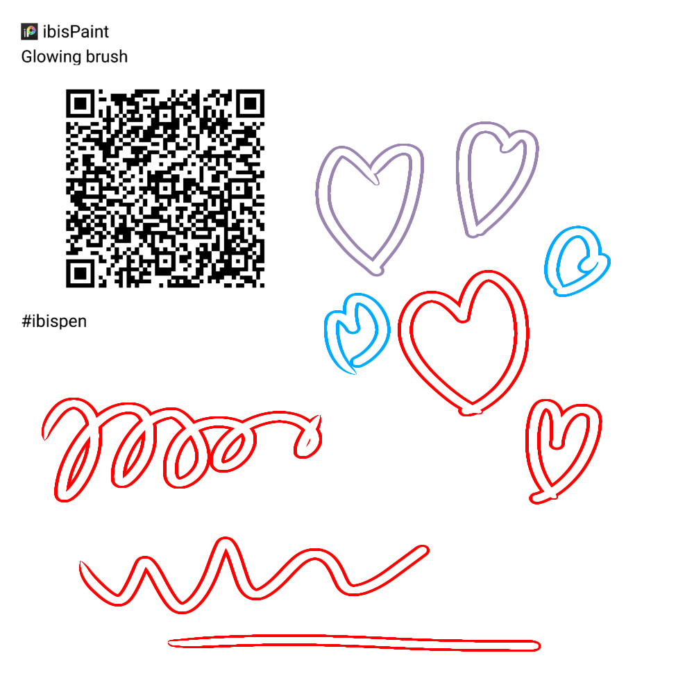 Glowing brush - ibisPaint