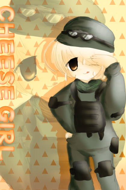 Cheese Girl! (OC by canihavepromo on tt) - ibisPaint