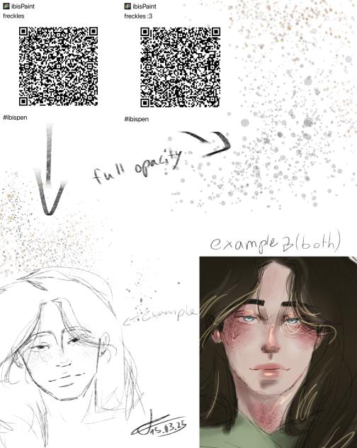 Freckles brush - ibisPaint