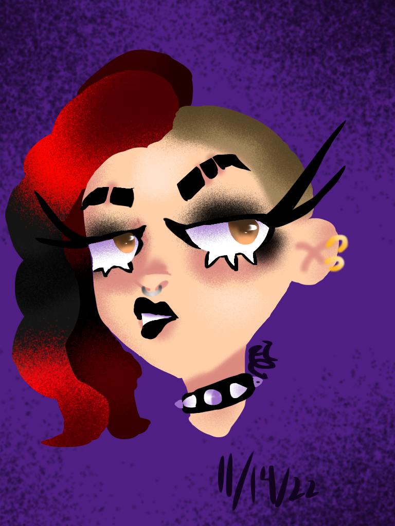 Goth Girl - ibisPaint