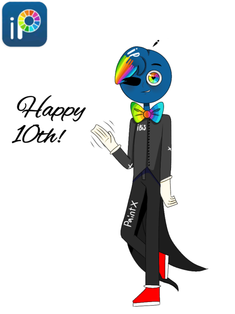 a late happy 10th - ibisPaint