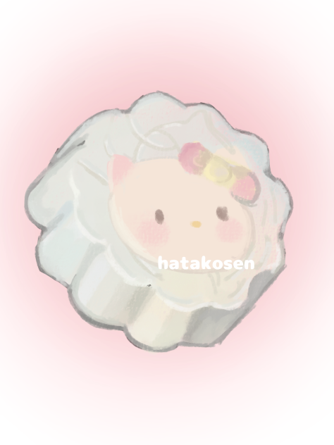 hello kitty mooncake - ibisPaint