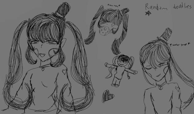 random doodles.. - ibisPaint