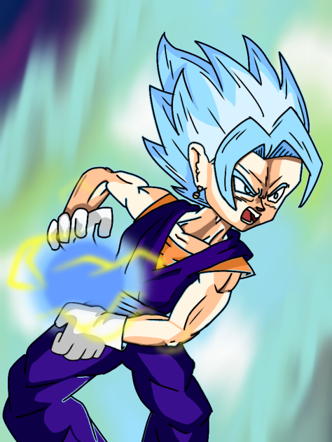 Vegito Blue - ibisPaint