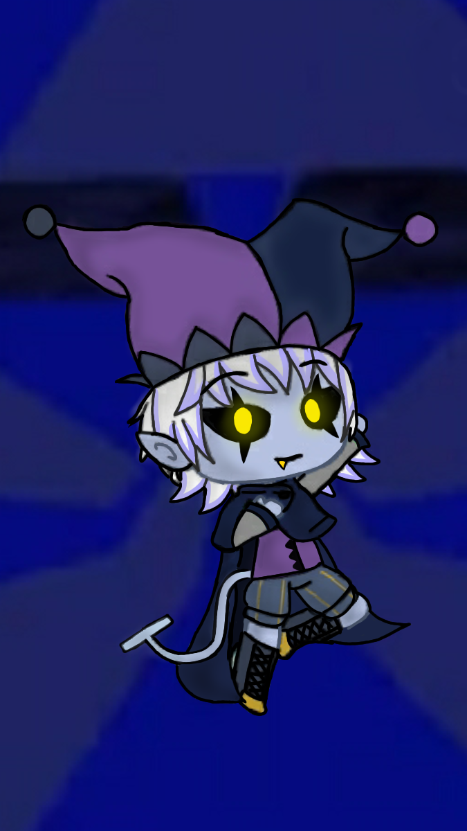 Jevil in Gacha - ibisPaint
