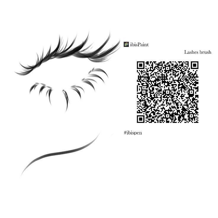 Lashes brush - ibisPaint