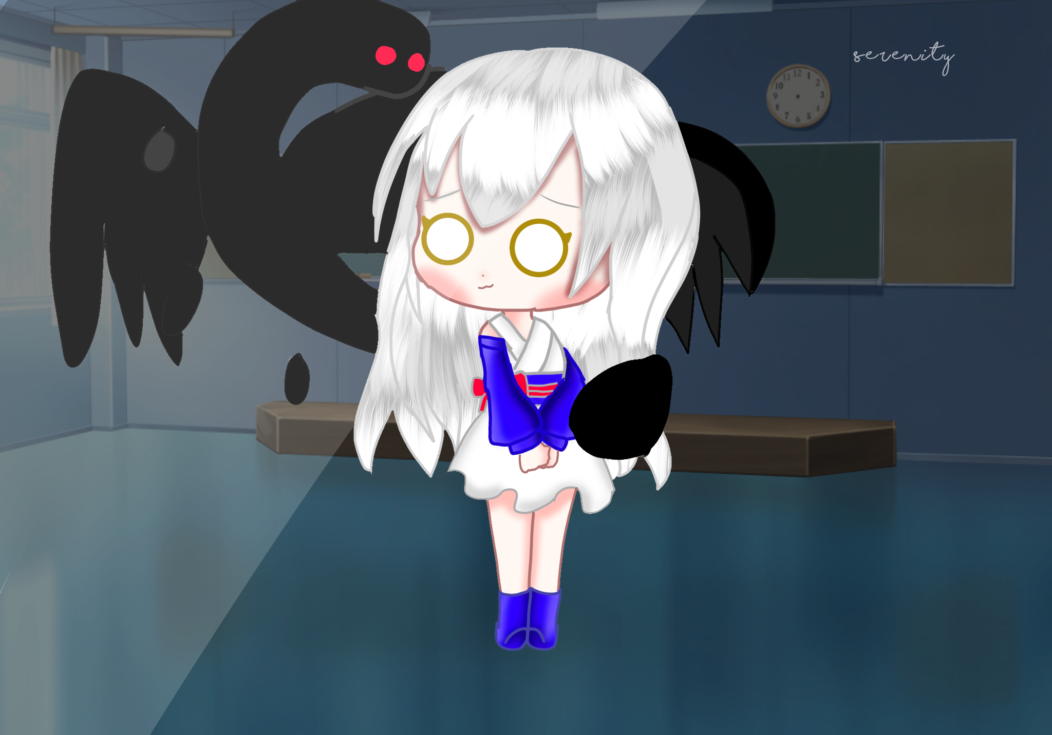 🇵🇾 with the demon in class - ibisPaint