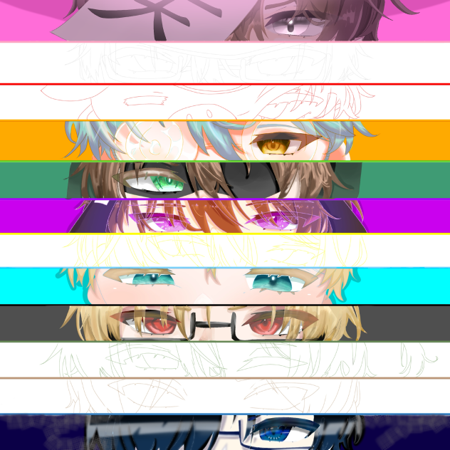 wrwrd 目元合作！ - ibisPaint