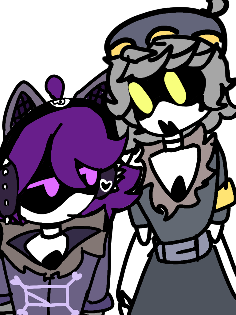 N and Uzi - ibisPaint