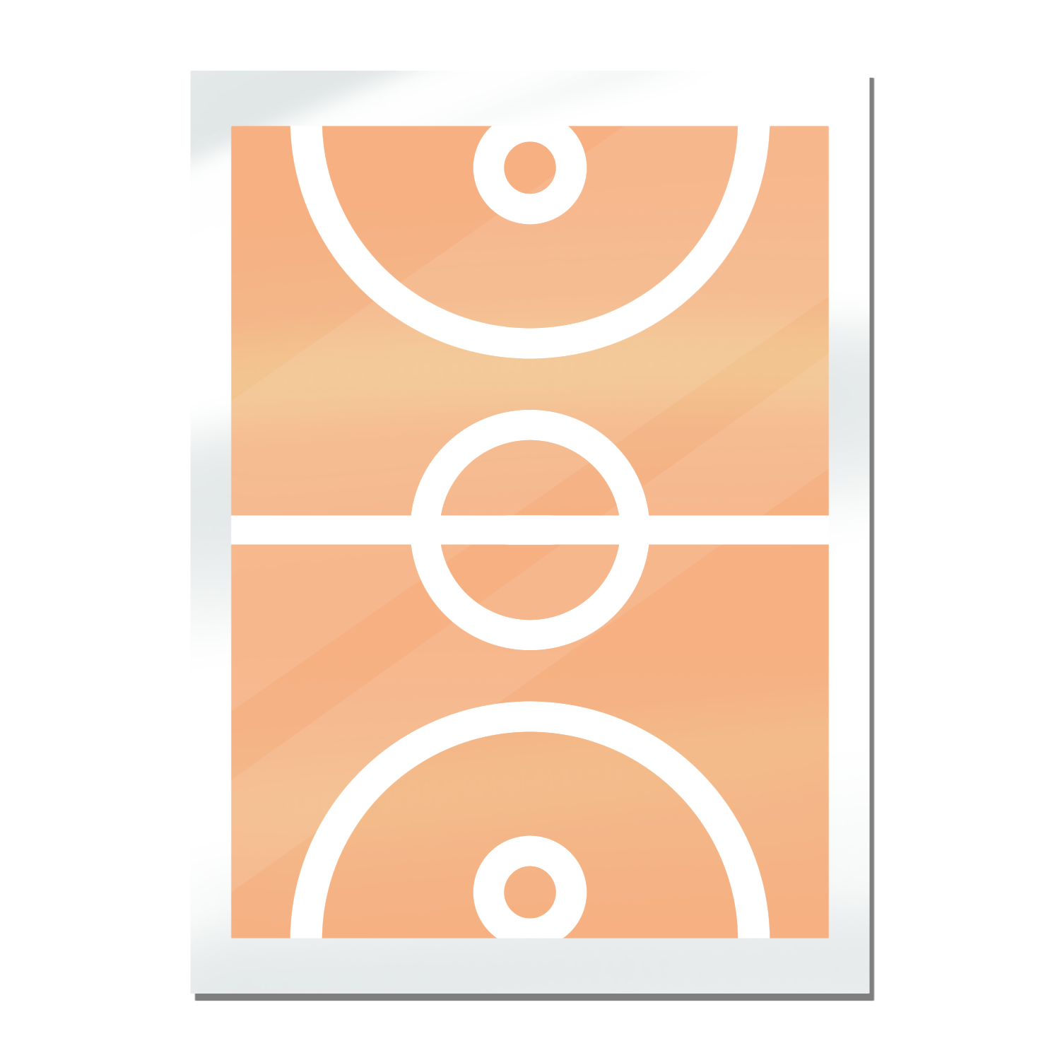 Basketball court poster - ibisPaint