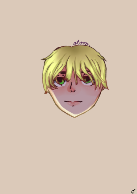 a blonde - ibisPaint