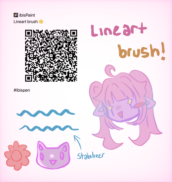 Lineart brush! - ibisPaint