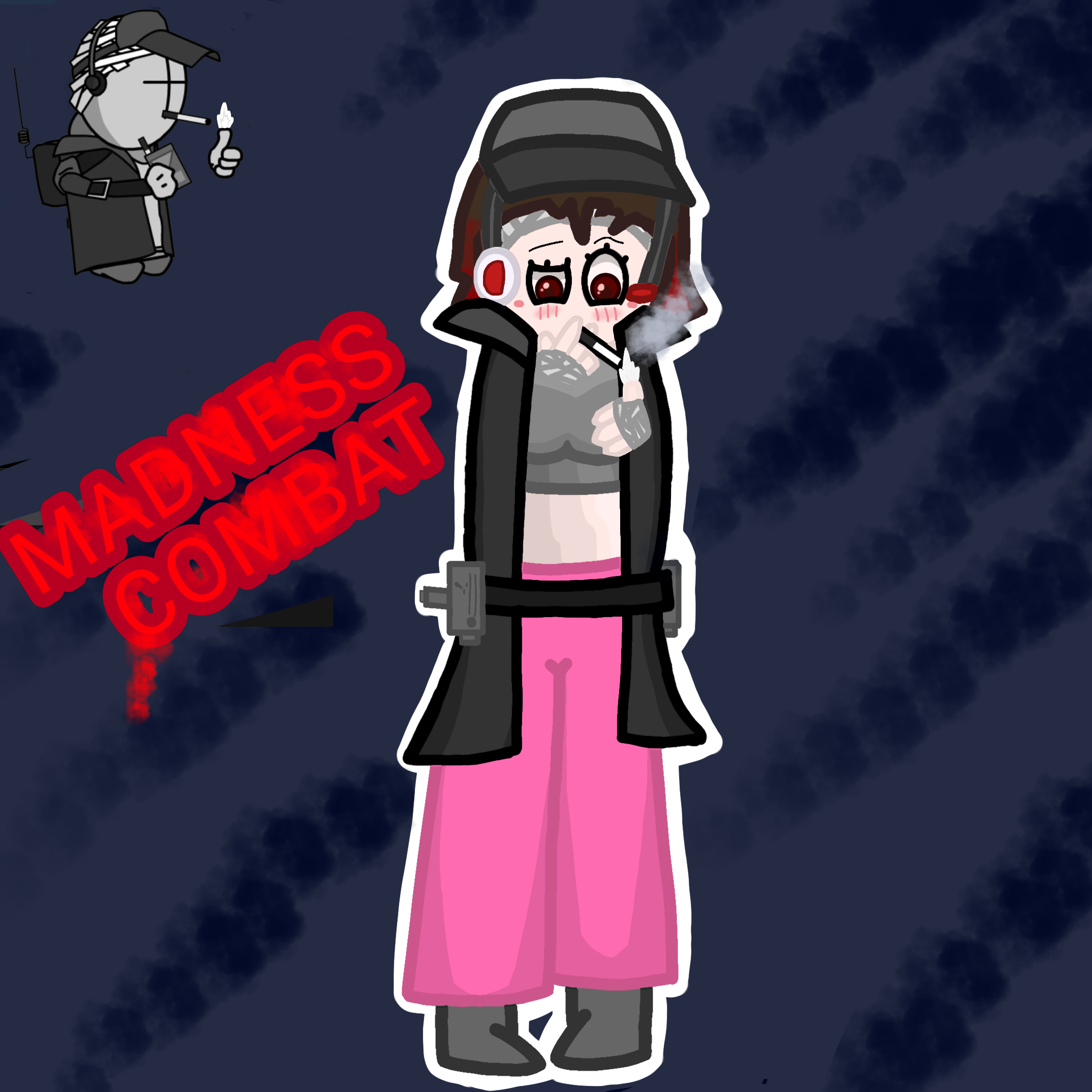 🩸 Масяня Х Madness Combat 🩸 - ibisPaint