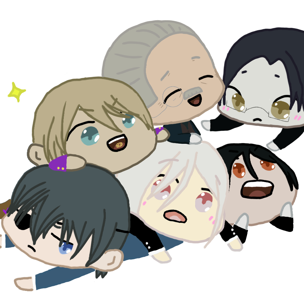 Black Butler Dog Pile - ibisPaint