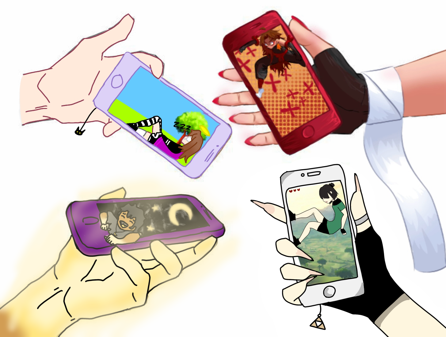 Phone collab - ibisPaint