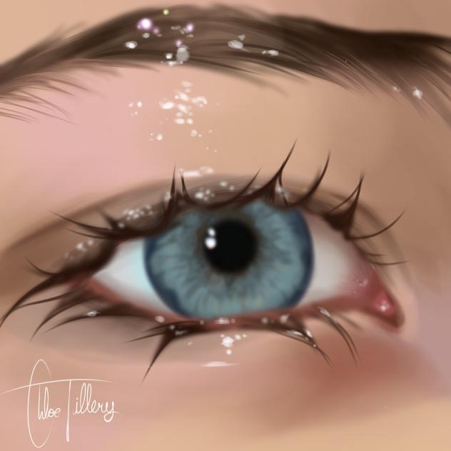 Eye practice (art block core) - ibisPaint
