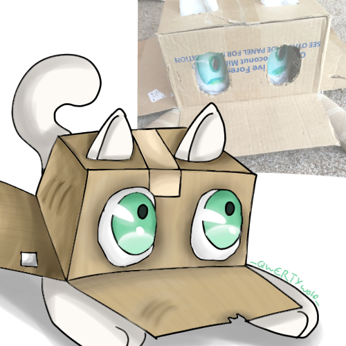 Cat box - ibisPaint