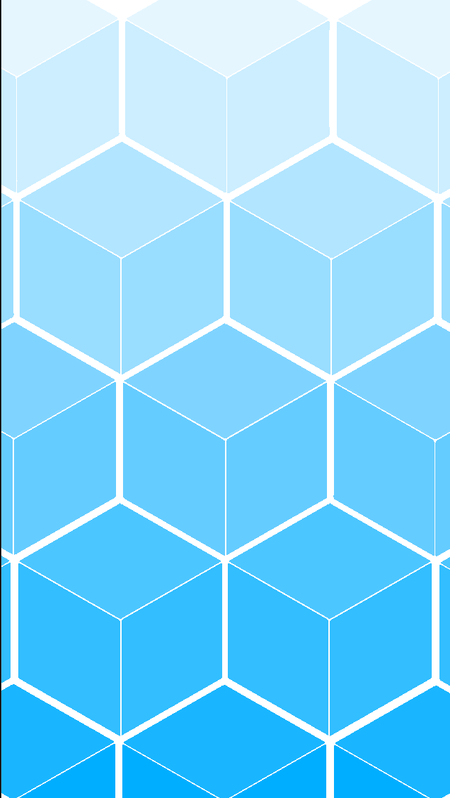 blue cubes - ibisPaint