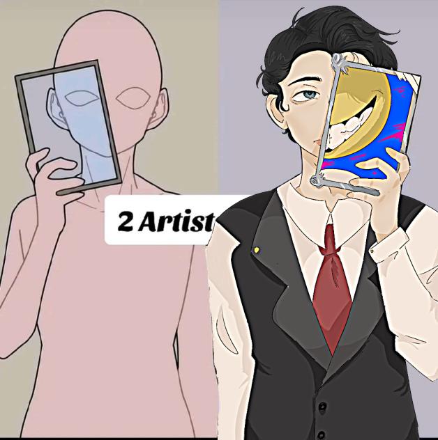 2 artists, one base collab! - ibisPaint