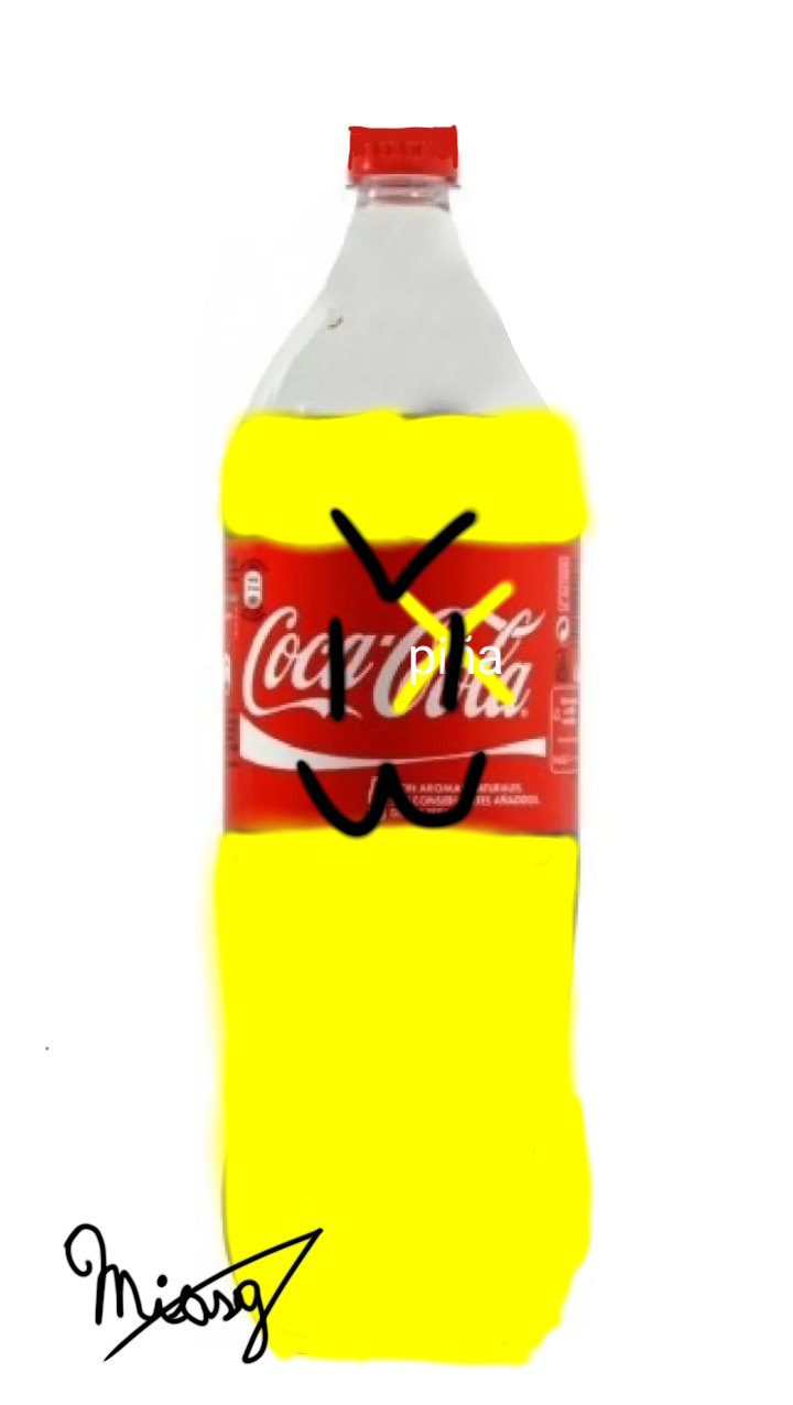 la coca de piña - ibisPaint