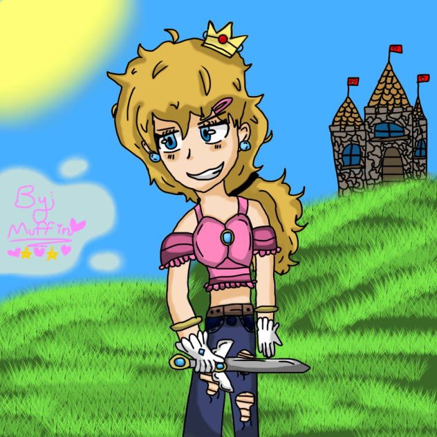 Warrior Peach! - ibisPaint