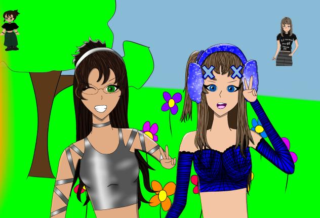 me and Melly dtiys! - ibisPaint