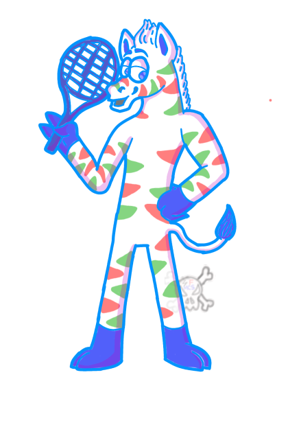 Fruit Stripe Zebra - ibisPaint