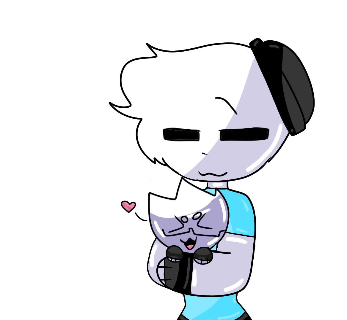 me as a bebe and evelyn stout hold meh - ibisPaint