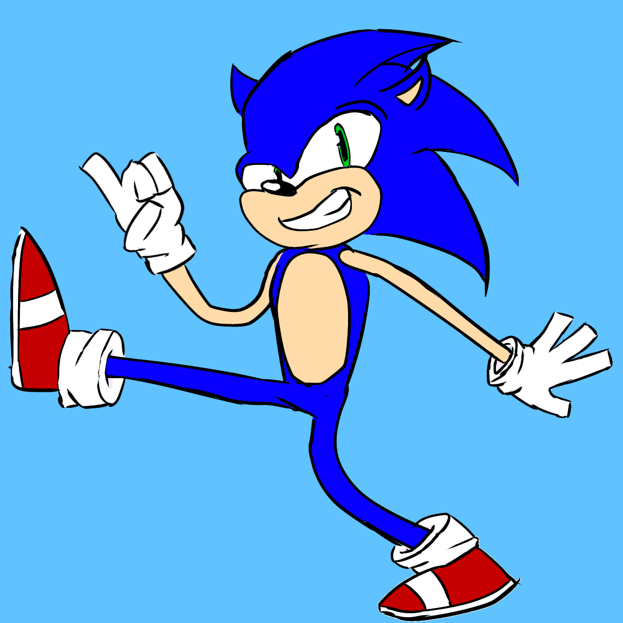 Sonic the Hedgehog - ibisPaint