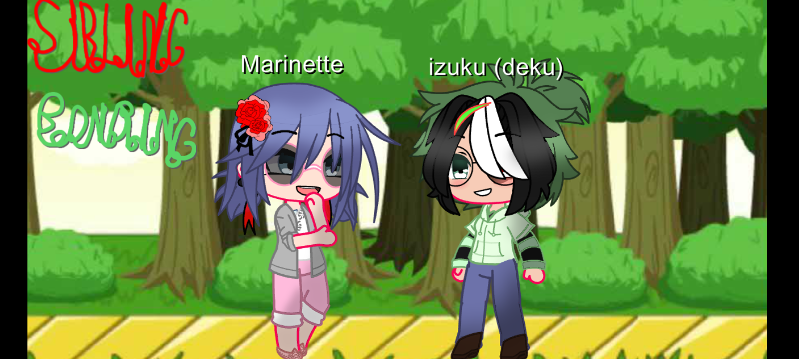 a crossover (gacha edit) - ibisPaint