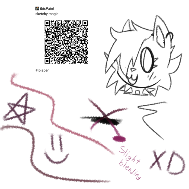 random brush I made - ibisPaint