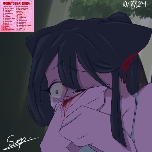 Day 4 Gut Spill (by SophyArt) - ibisPaint