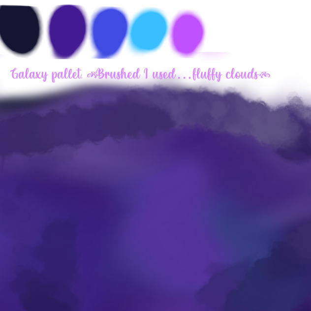 galaxy pallet! - ibisPaint