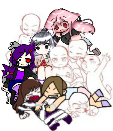 Crazy Friends Collab - ibisPaint