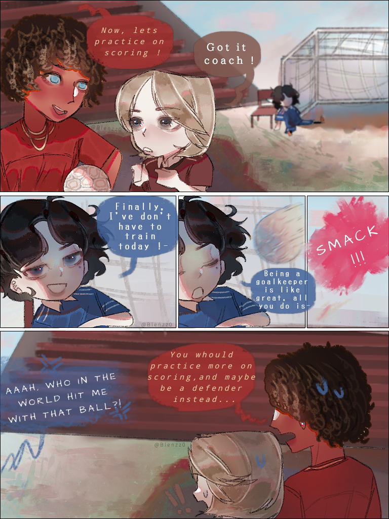Soccer Practice - Dimir(Rosanov) Comic - ibisPaint