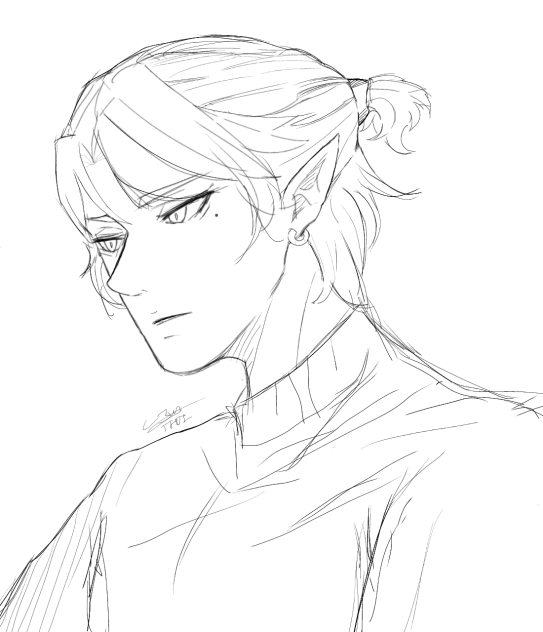 Short hair - ibisPaint